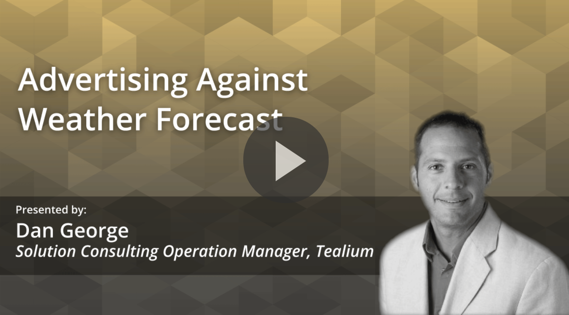 MarTech Challenge: Advertising Against Weather Forecast - Tealium
