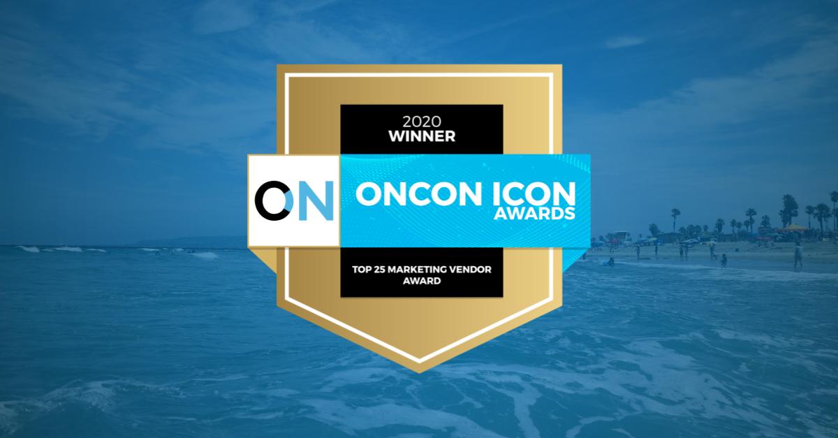 Our First Award of 2020! Top 25 Marketing Vendor in the OnCon Icon ...