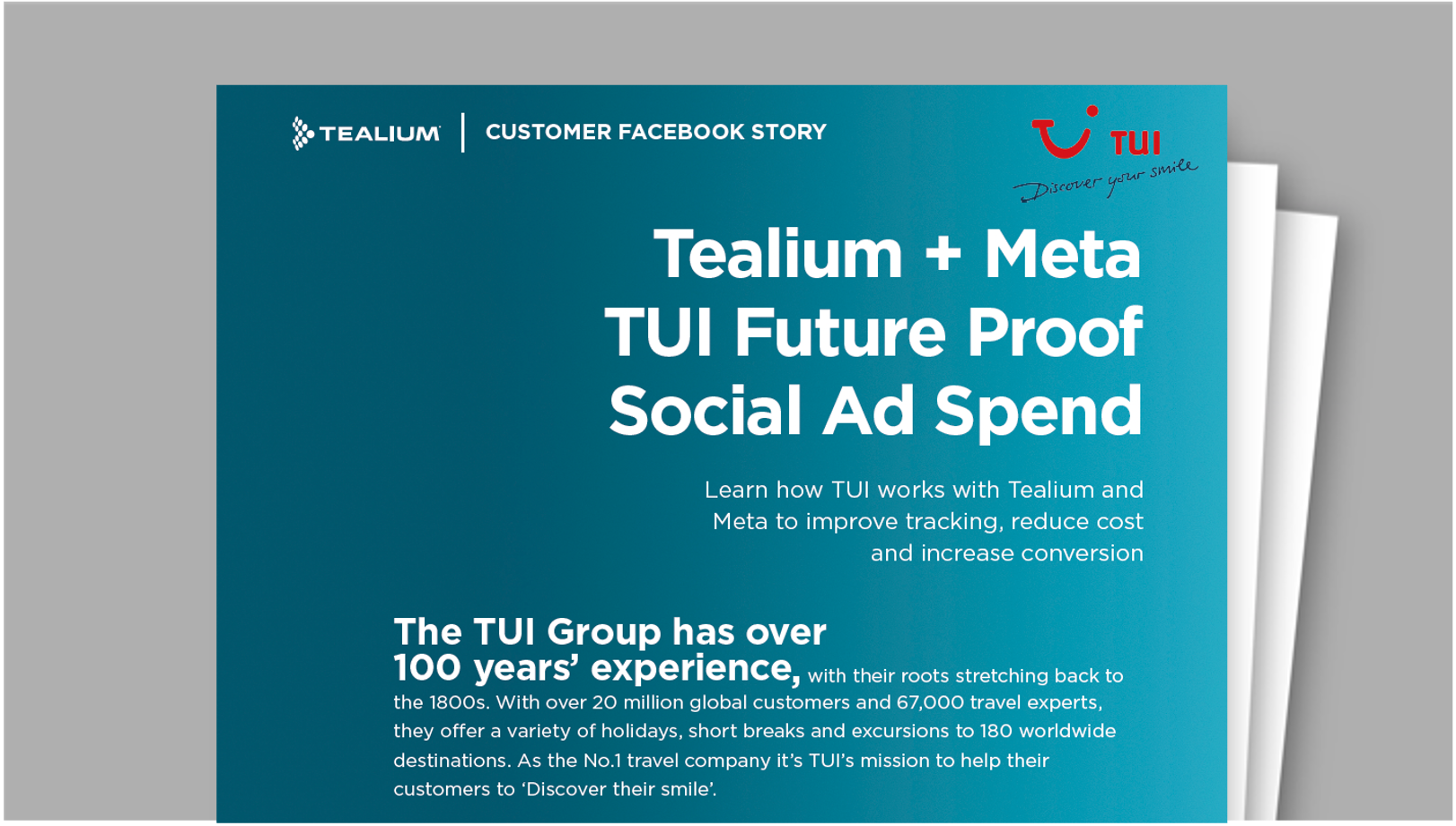 Tealium + Meta TUI Future Proof Social Ad Spend