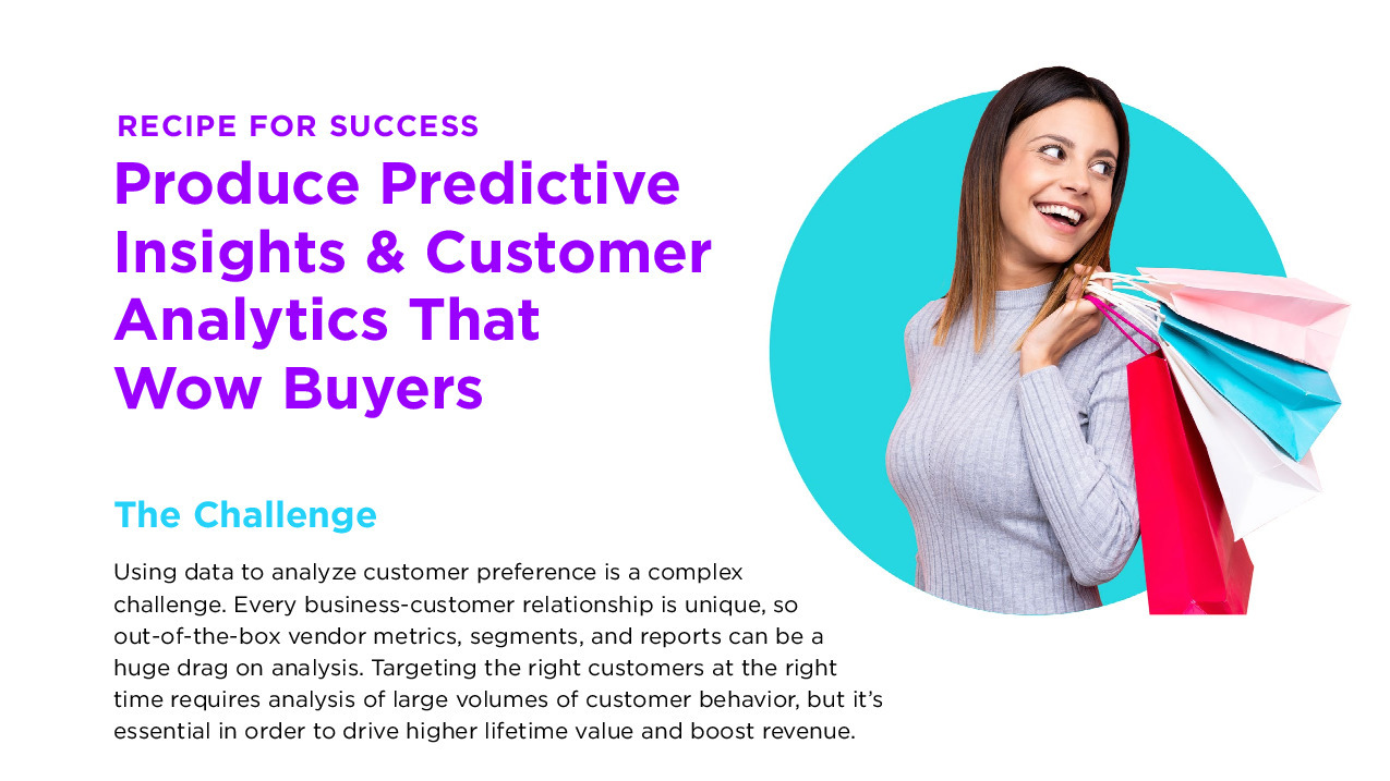Produce Predictive Insights & Customer Analytics That Wow Buyers