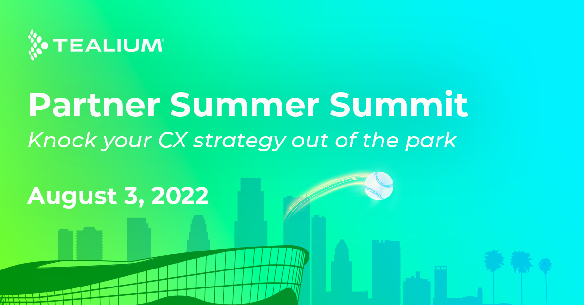 The Bases Are Loaded With Our Partner Summer Summit! - Tealium