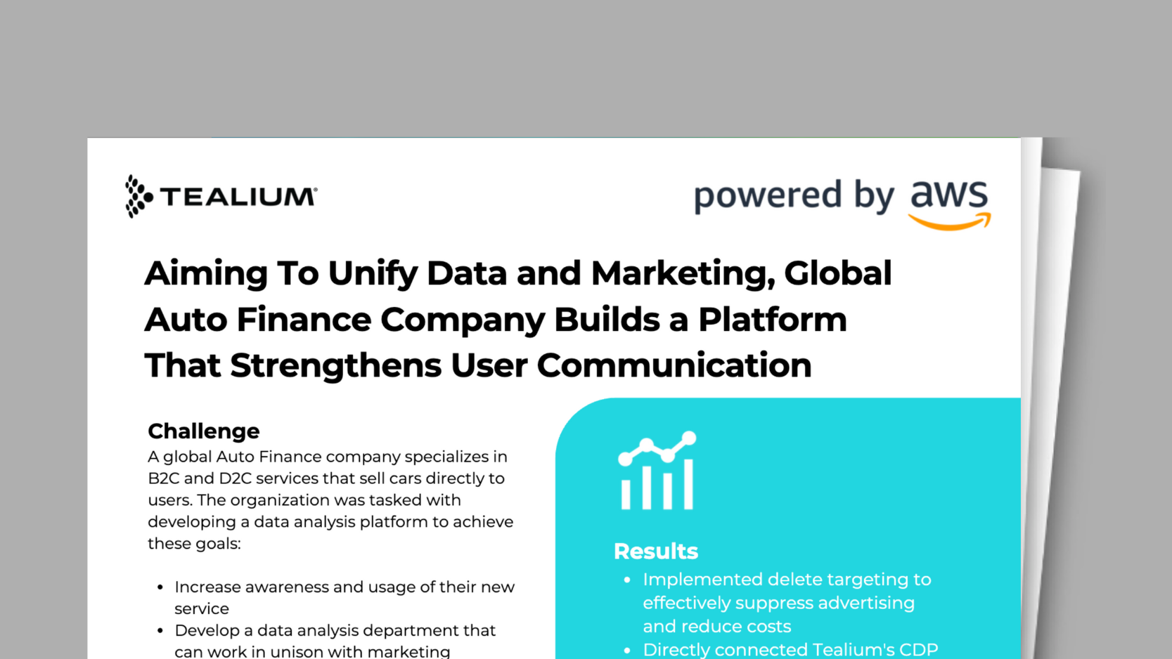 Aiming To Unify Data and Marketing, Global Auto Finance Company Builds a Platform That ...