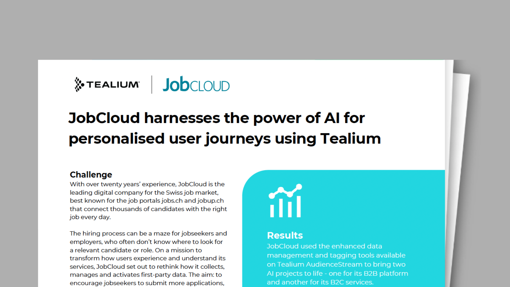 JobCloud Harnesses the Power of AI for Personalised User Journeys Using Tealium - Tealium