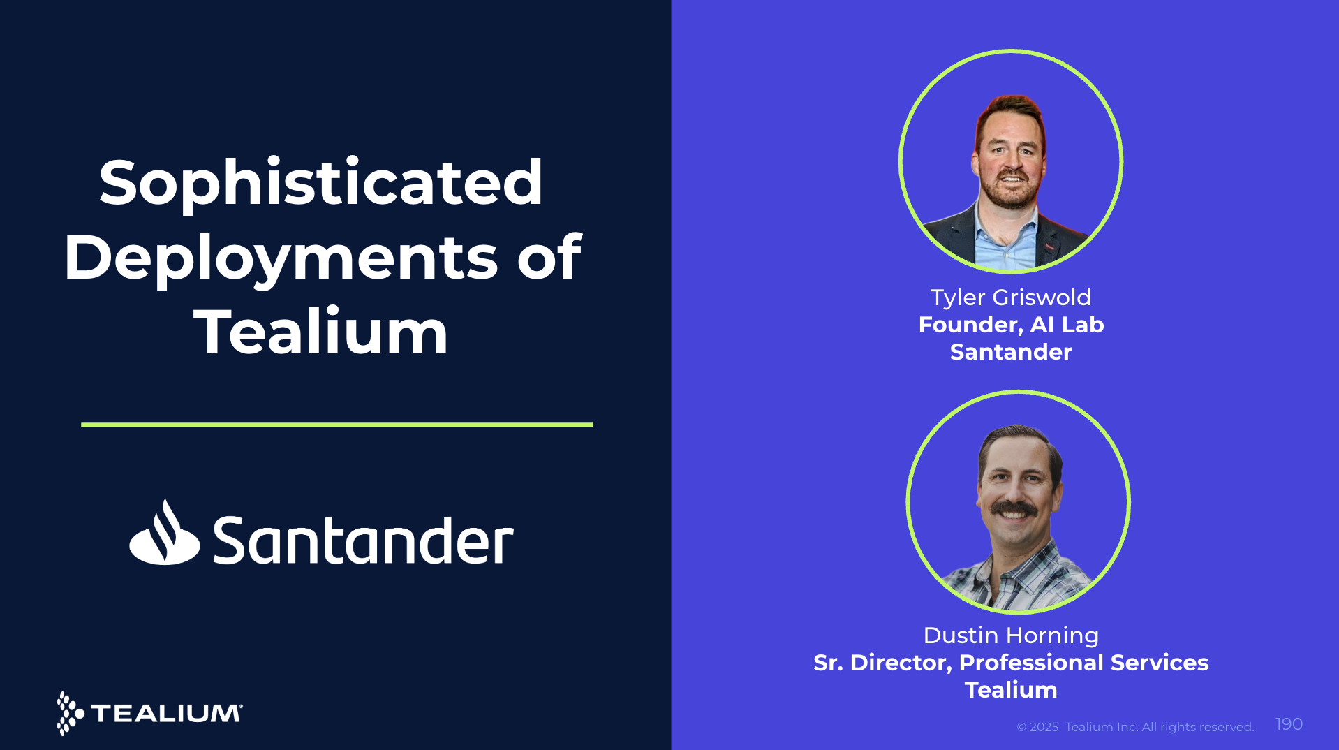 Sophisticated Tealium Deployments - Santander Openbank CDP - Tealium