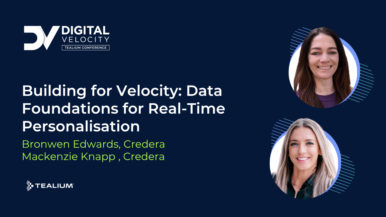 Digital Velocity Sydney Building for Velocity: Data Foundations for Real-Time Personalisation ...